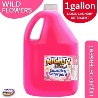 Mighty Clean Liquid Laundry Detergent Wildflowers - LLD MAGENTA - 1 ...