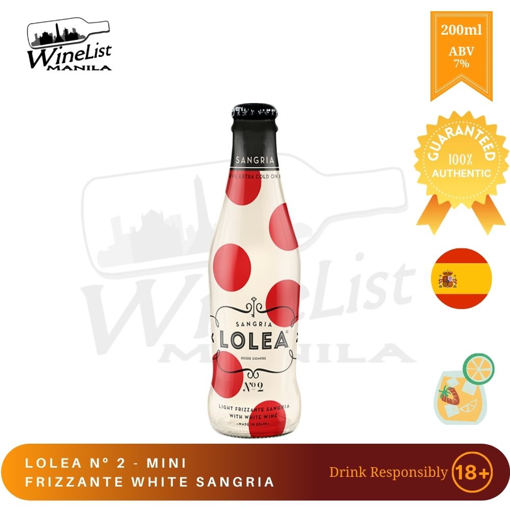 Lolea No. 2 Frizzante White Sangria Mini 200ml | Shopee Philippines