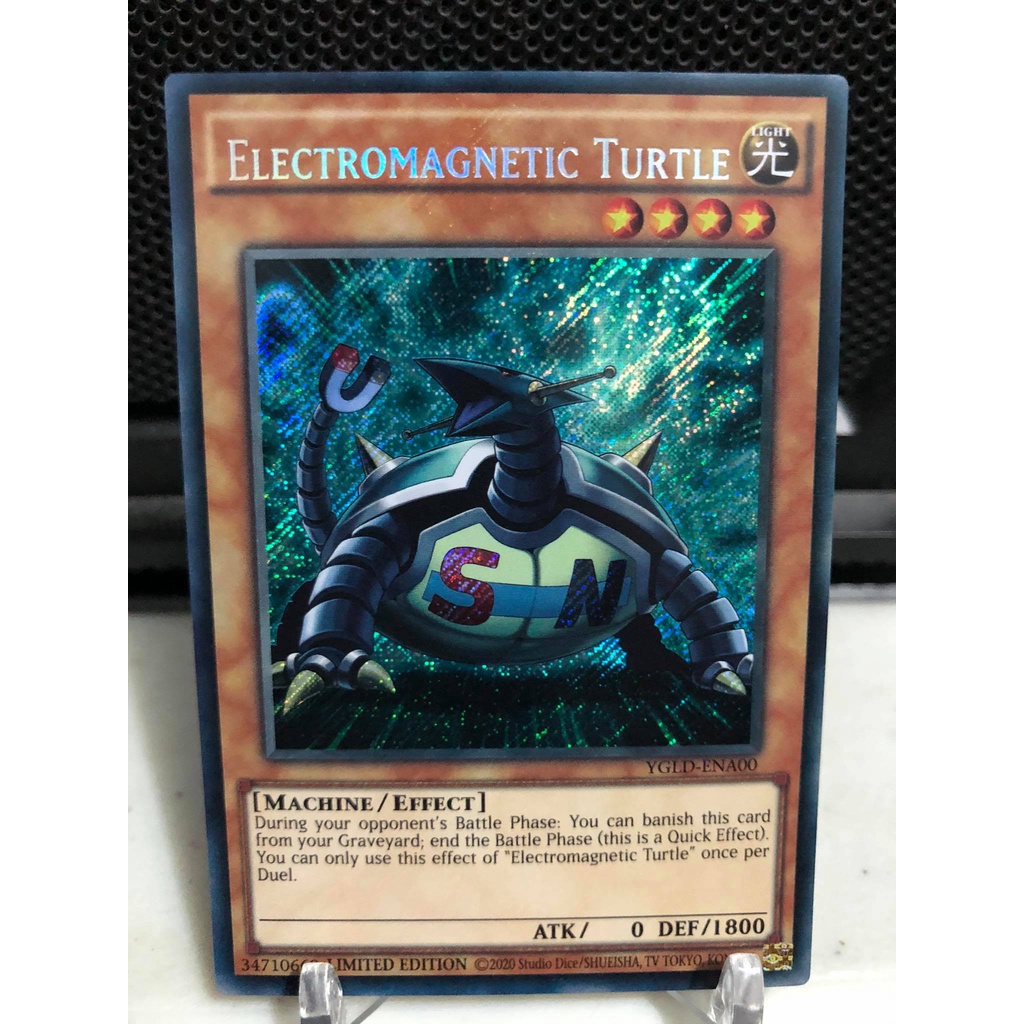 Electromagnetic Turtle - YGLD-ENA00 - Secret Rare Limited Edition ...