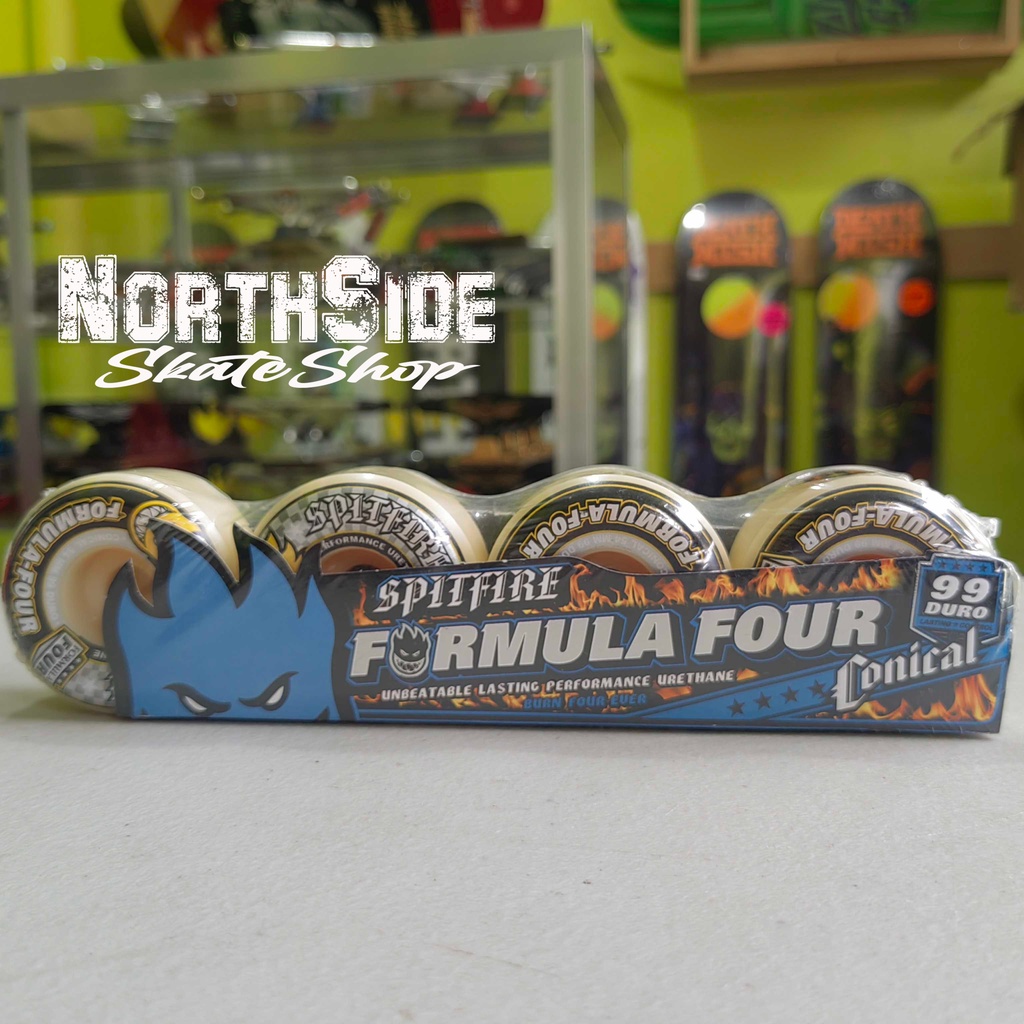 Spitfire - Formula Four Conical Wheels 54MM 99Duro | Shopee Philippines