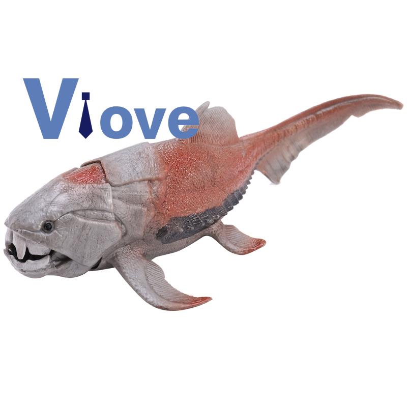20Cm Dinosaurs el Toy Dunkleosteus Dinosaur Fish Decoration Action ...