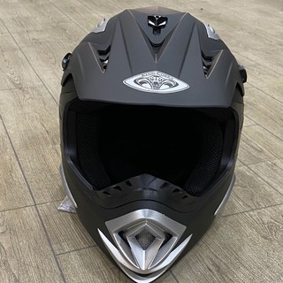 KING COBRA Motocross Helmet Matte Black K101 | Shopee Philippines