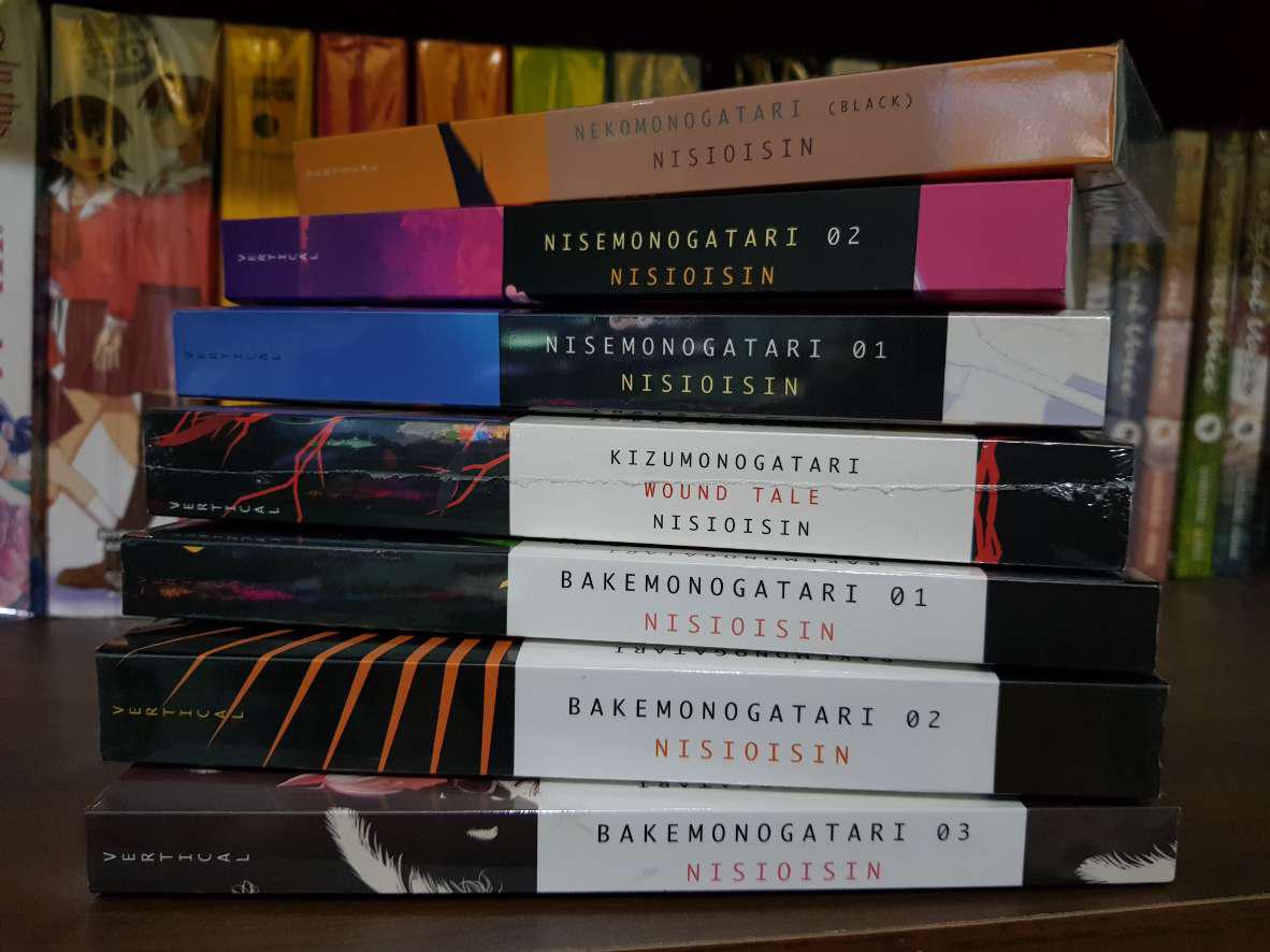 Nisemonogatari // Nekomonogatari (Monogatari) (light novel) | Shopee ...