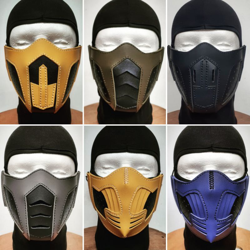 Mortal Kombat Mask Pepakura