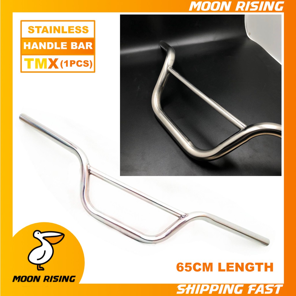 TMX STAINLESS HANDLE BAR WITH HOLDER[MOON RISING] | Shopee Philippines
