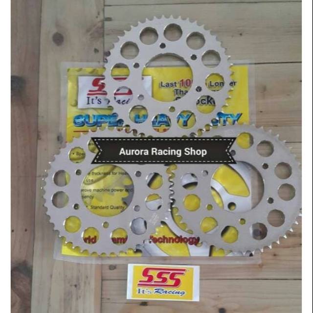 Gear Set SSS R15 Old/R15 V2 Chain TDR 428d Gold Shopee Philippines ...
