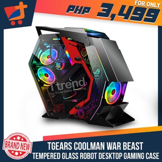 TGEARS Coolman War Beast Robot 2 Transformer Tempered Glass Desktop ...