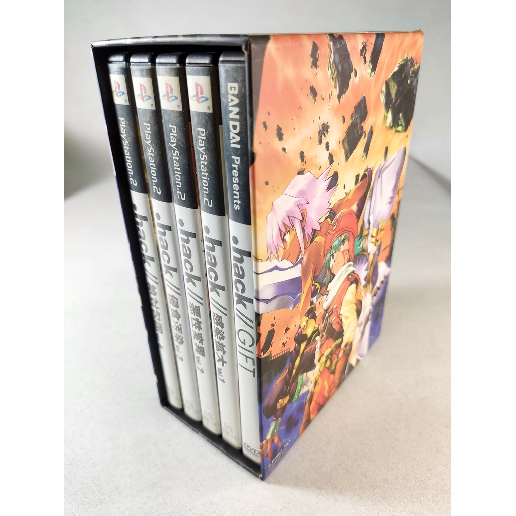 PS2 GAME .HACK 1, 2, 3, 4 +GIFT COMPLETE GAME COLLECTION LIMITED ...