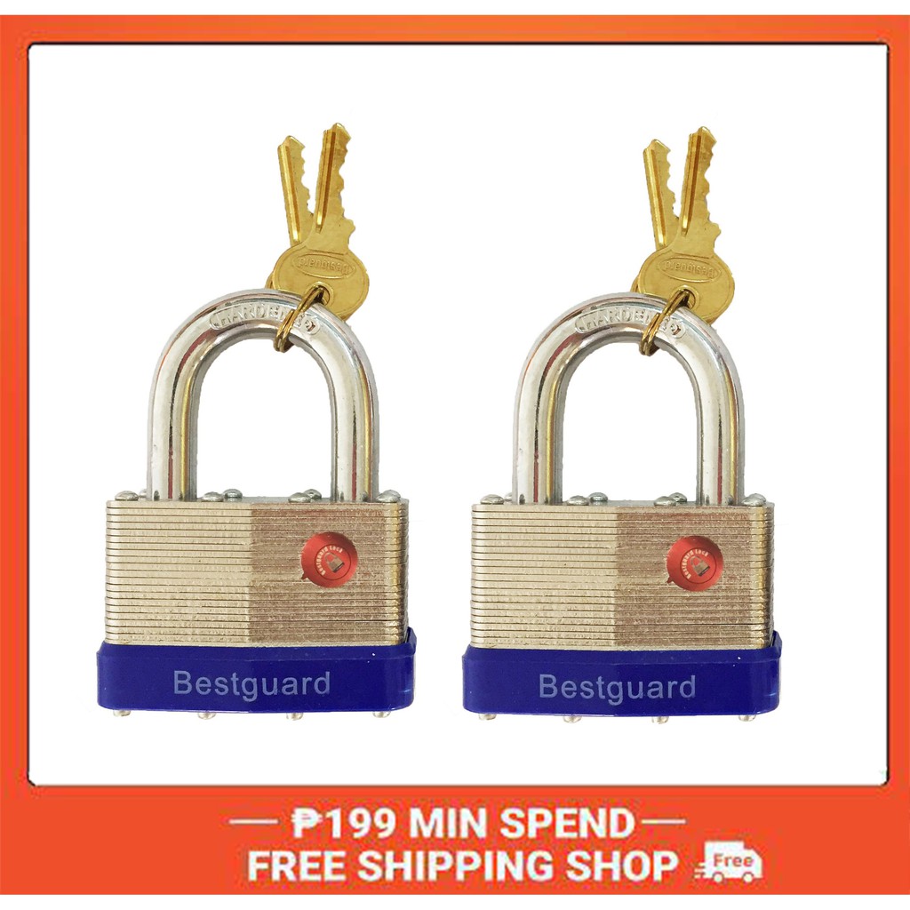 Bestguard A3012 Buy 1Take 1 Laminated Padlock 40MM | Shopee Philippines