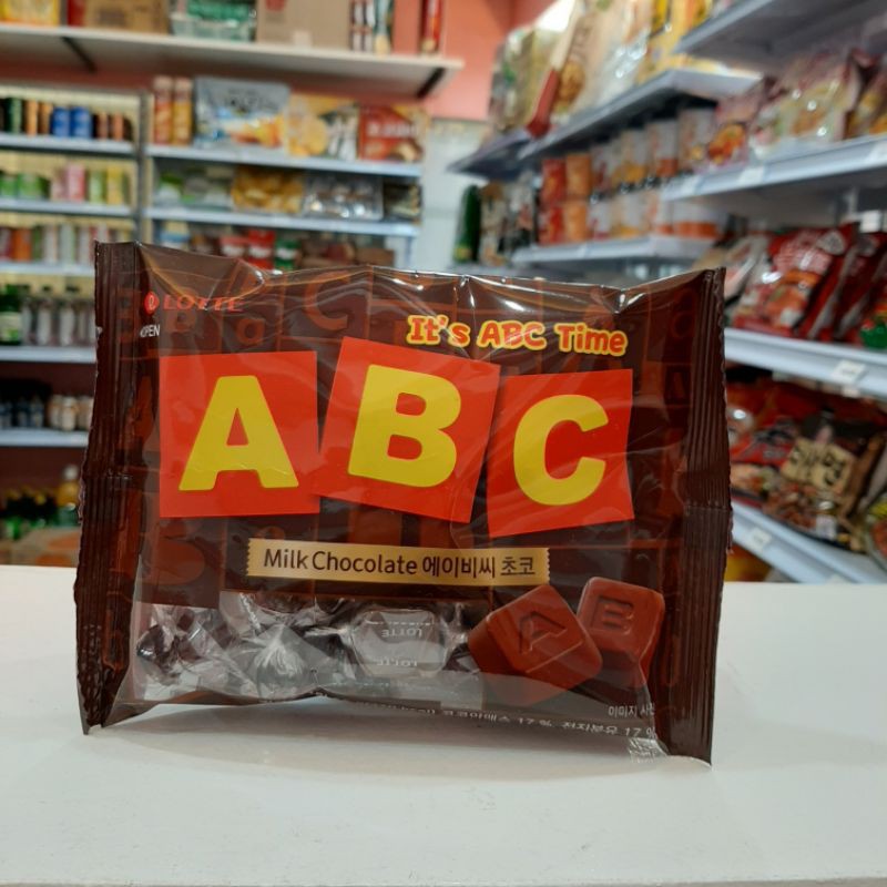 Lotte ABC Milk Chocolate 65g | Shopee Philippines