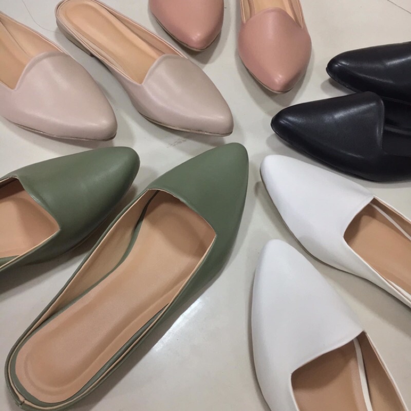 ANGEL HALF SHOES (MULES) | Shopee Philippines