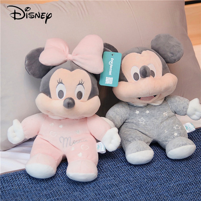Disney Mickey baby comfort doll Minnie parent-child early education ...