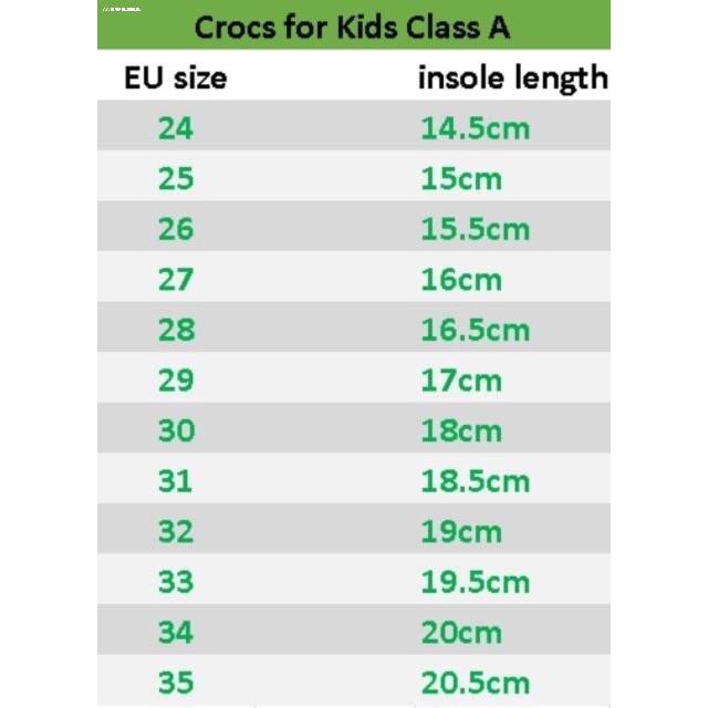 Crocs Girl Size Chart | atelier-yuwa.ciao.jp