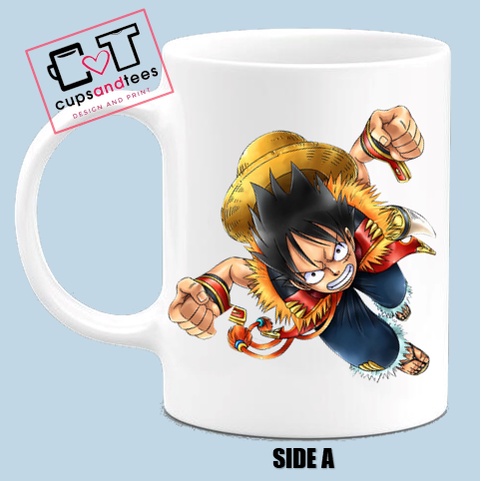 Anime Mugs | One Piece Ceramic | Luffy | (Cups_and_Tees) | Shopee ...