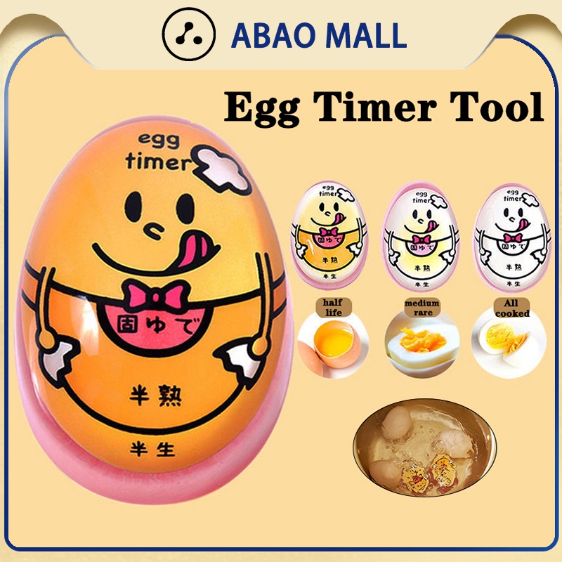 Kitchen Egg Timer Tool Reusable Color Changing Boiled Egg Timer ...