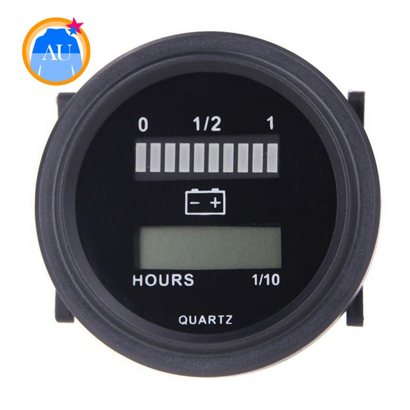 12V/24V/36V/48V/72V LED Digital Battery Status Charge Indicator with ...