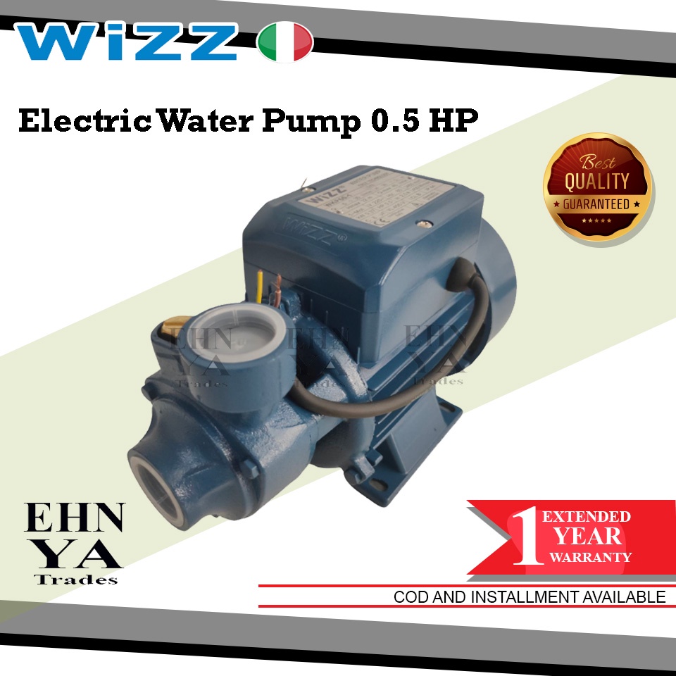 Wizz Electric Water Pump 1/2 HP | Shopee Philippines