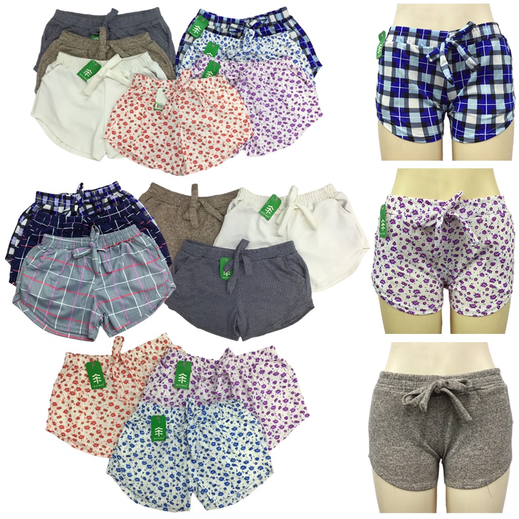 Print Dolphin Shorts For Women Tiktok 60353 BIZTREE | Shopee Philippines