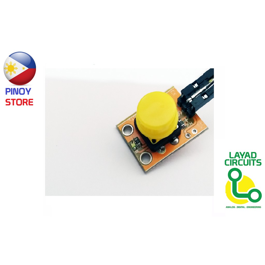 Push button with LED module normally open NO lights when pressed 12x12 ...