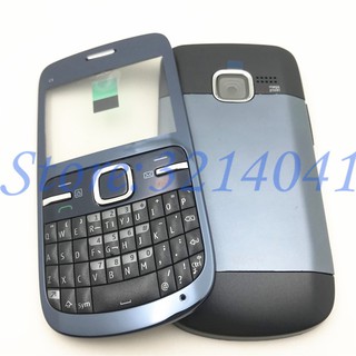 For Nokia C3-00 C300 C3 Full Complete Mobile Phone Housing Cover Case ...