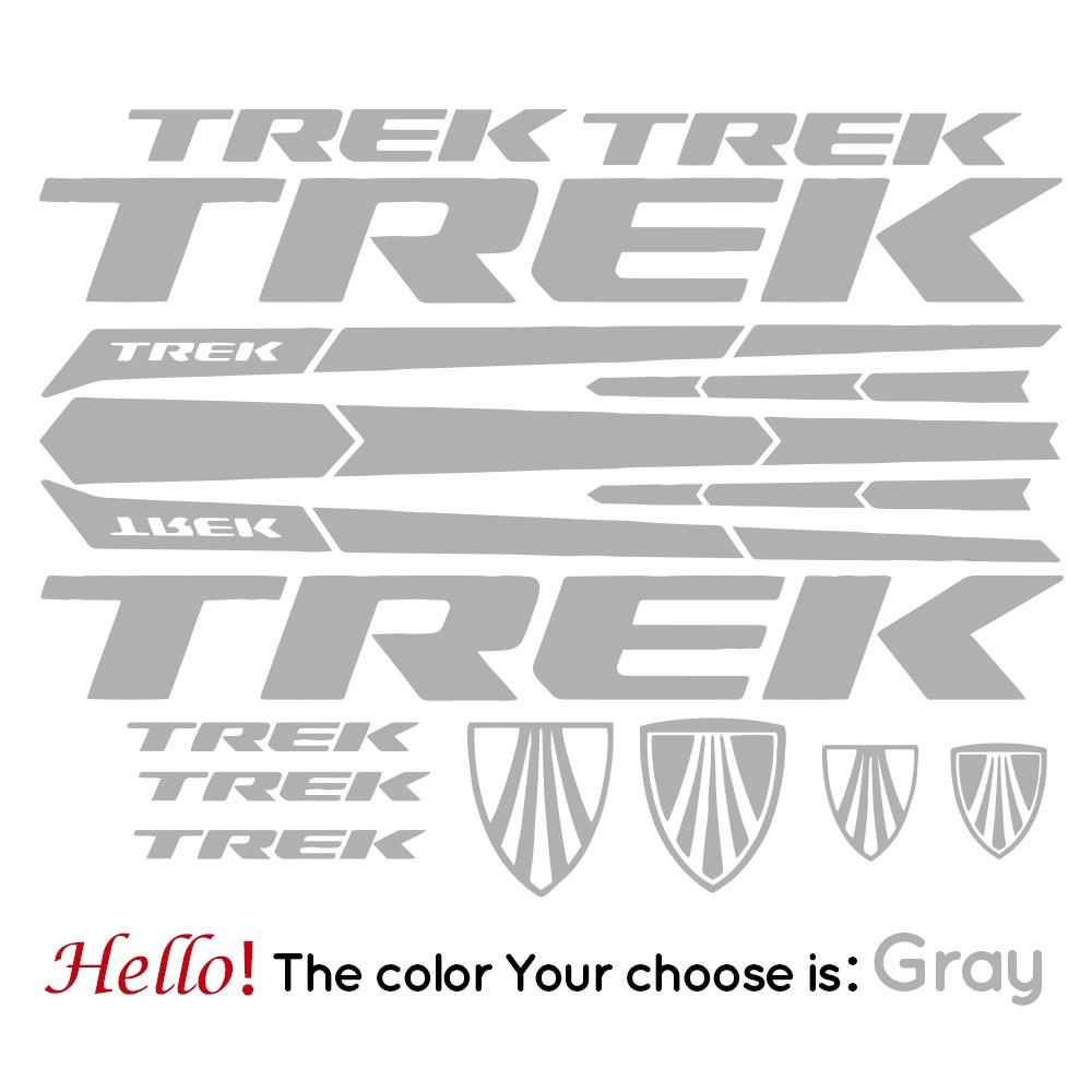 Wellsunny Trek Bike Frame Set Decals Stickers Mtb Special Color Vinyl ...