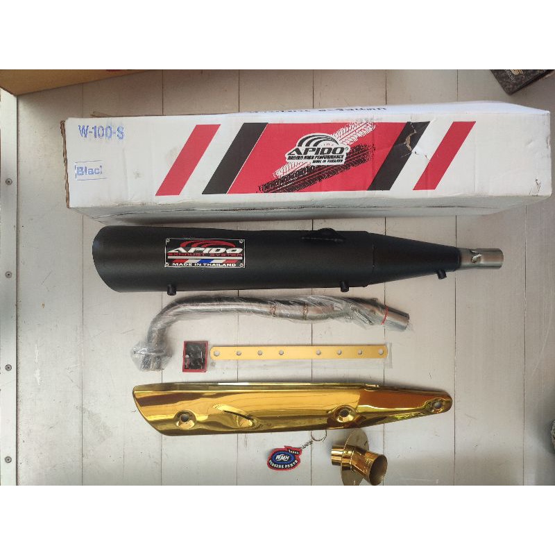 100% ORIGINAL APIDO V2 V3 and TAIKOM pipe for WAVE100, 110, 125,sym ...