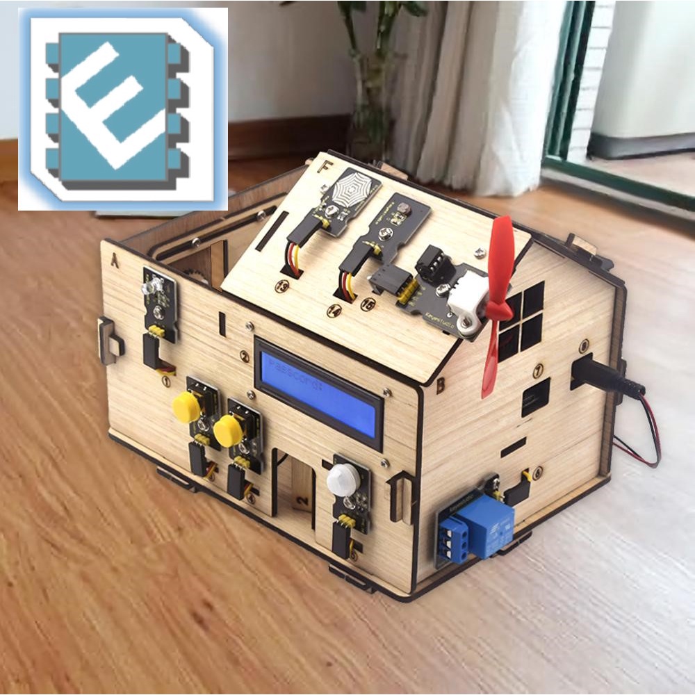 Arduino Smart Home Trainer Kit with Bluetooth, Sensor Modules, Relay ...