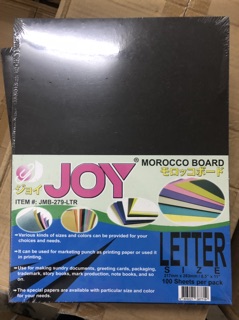 Morocco board or paper binding cover short/A4/long per ream | Shopee ...