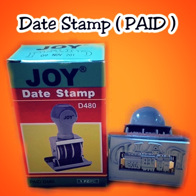 JOY DATE STAMP (Paid) | Shopee Philippines