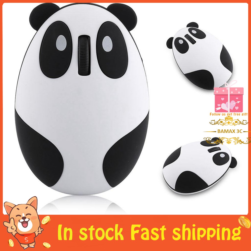 2.4GHz Wireless Optical Panda Mouse for PC/Andriod/IOS | Shopee Philippines
