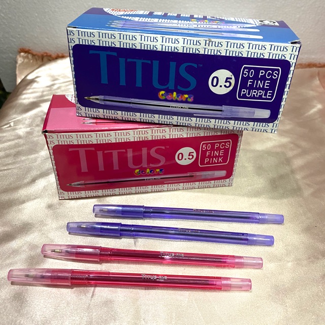Titus Colors Oil Gel Ballpen | Shopee Philippines