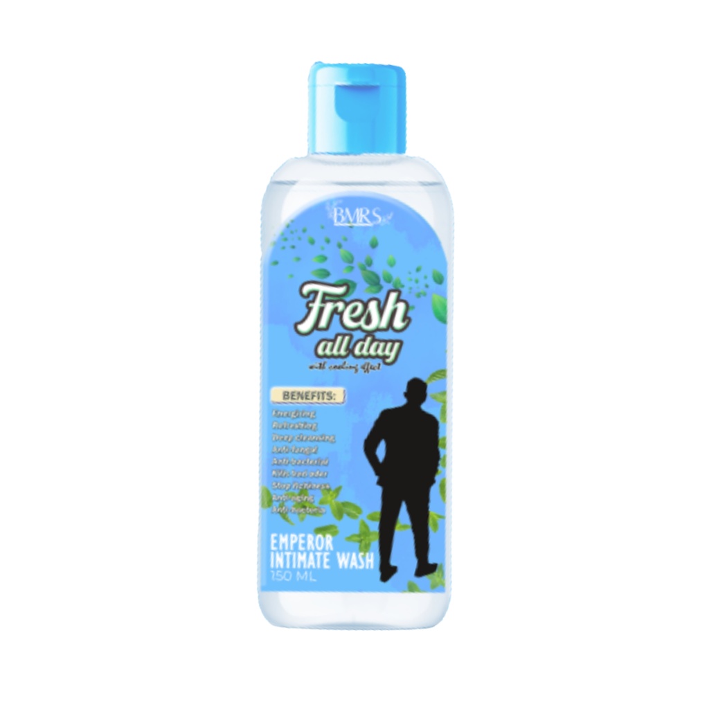 BMRS Fresh All Day Emperor Masculine Wash for Men 150ml | Shopee ...