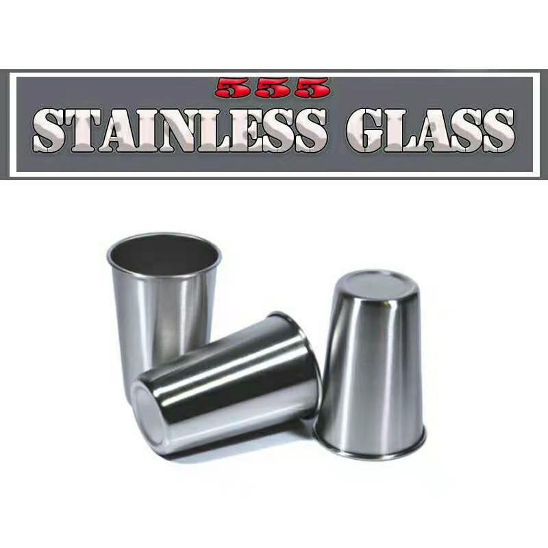 555 stainless water baso cup （1PCS） | Shopee Philippines