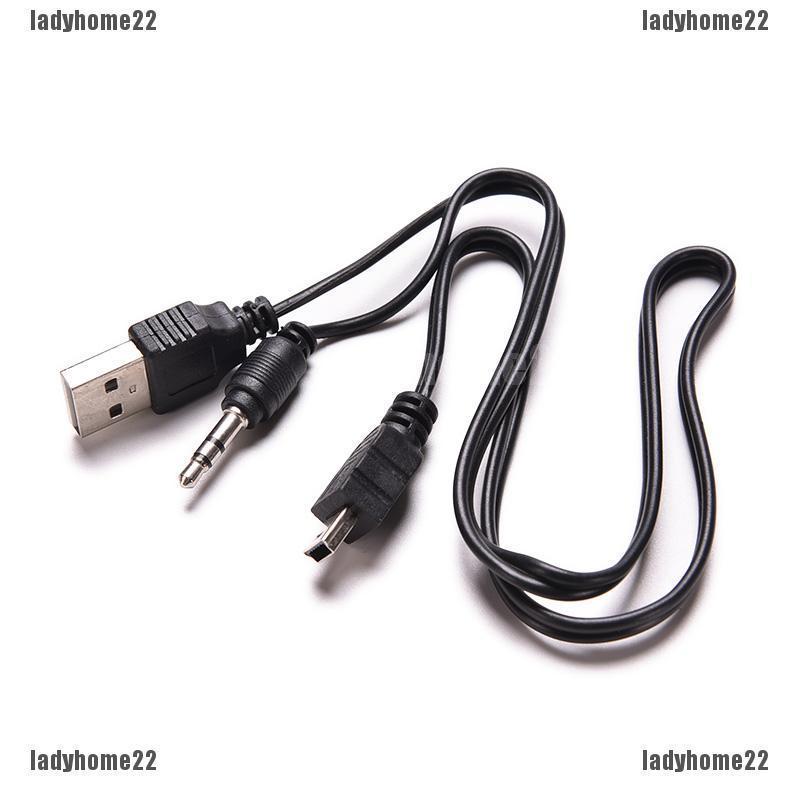 3.5mm USB to Mini USB Standard Audio Jack for Speakers Mp3/4 | Shopee ...