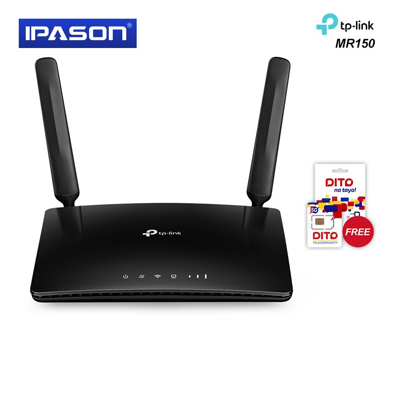 TP-Link Tl-MR150 300M Router I Dito Sim Card | Shopee Philippines