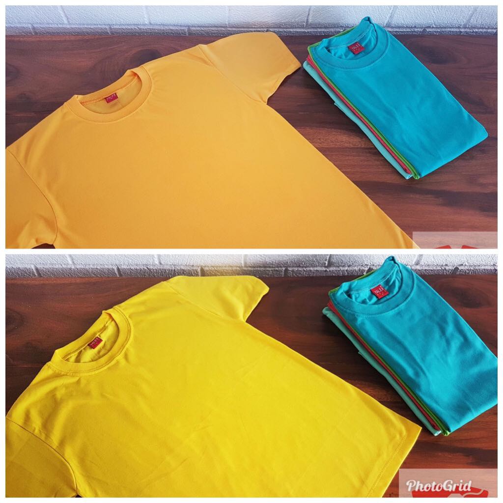 YALEX Red Label Plain Round Neck UNISEX XS, S, M, L, XL, 2XL T-Shirts ...