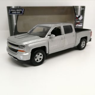 Chevrolet Silverado 1500 LT Z71 Crew Cab Diecast Scale Model Toy Car ...