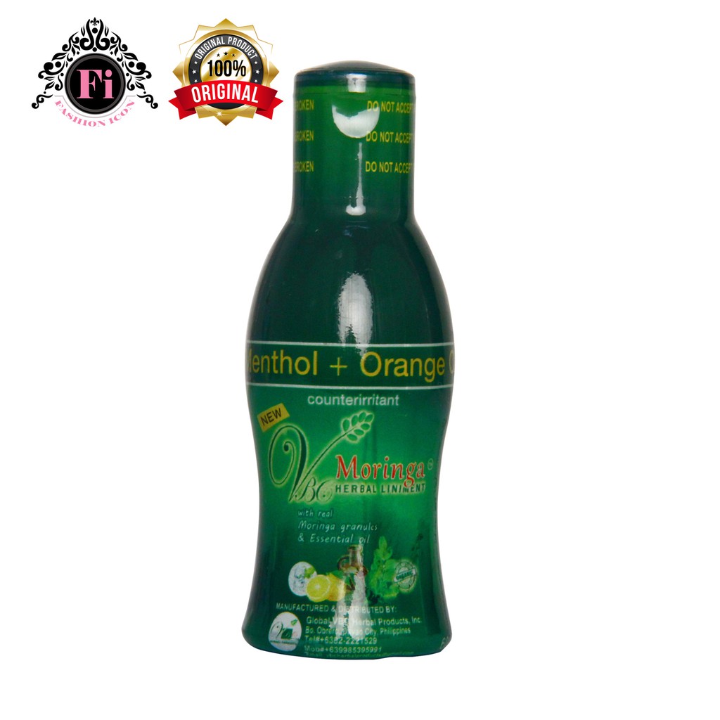 Moringa Herbal Liniment W/Moringa Granules & Essential Oil 60ml ...