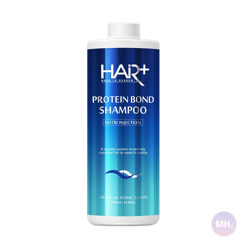 Hair+ Protein Bond Shampoo 1000ml / Low pH / For Damaged Hair | Shopee ...