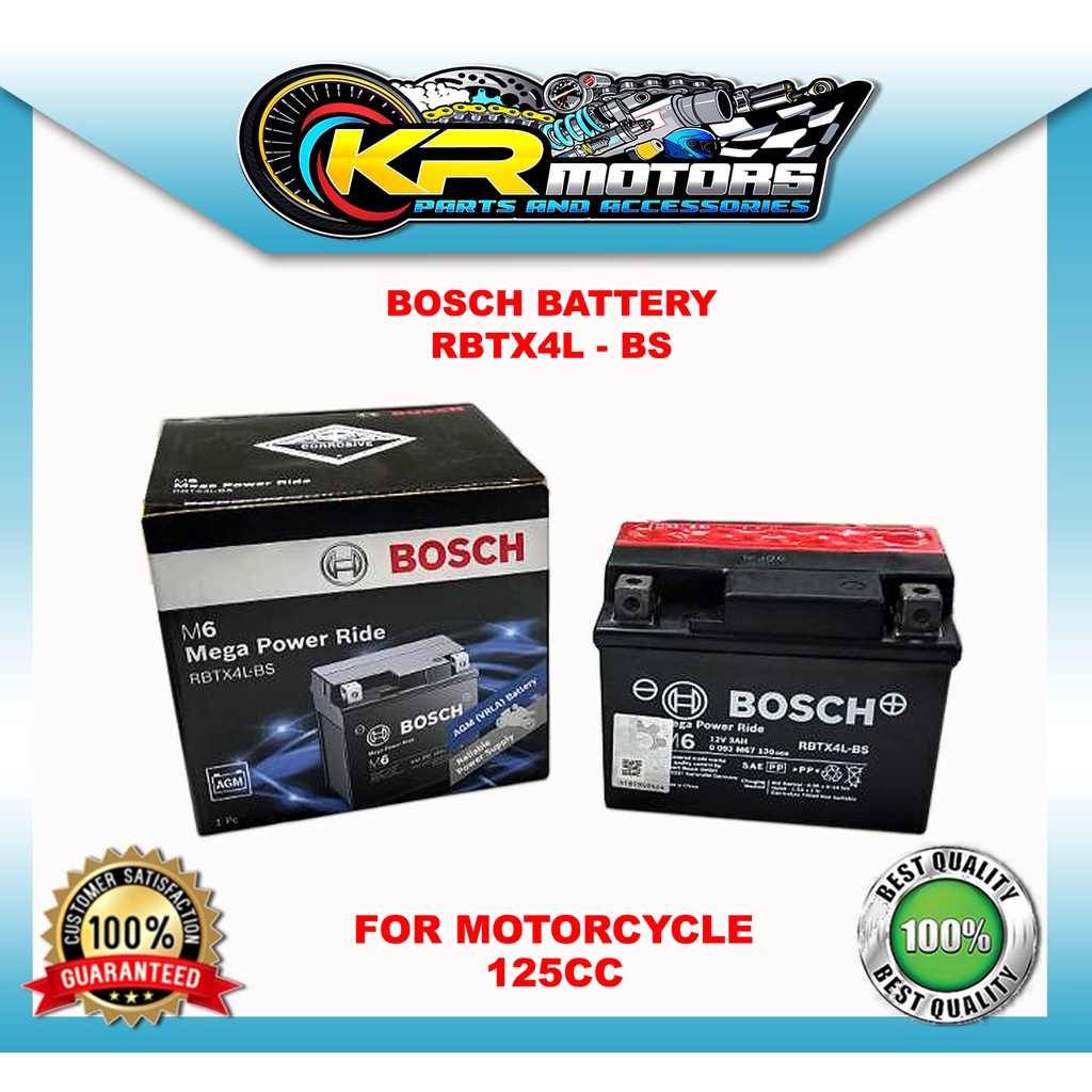 Shop bosch motorcycle battery for Sale on Shopee Philippines