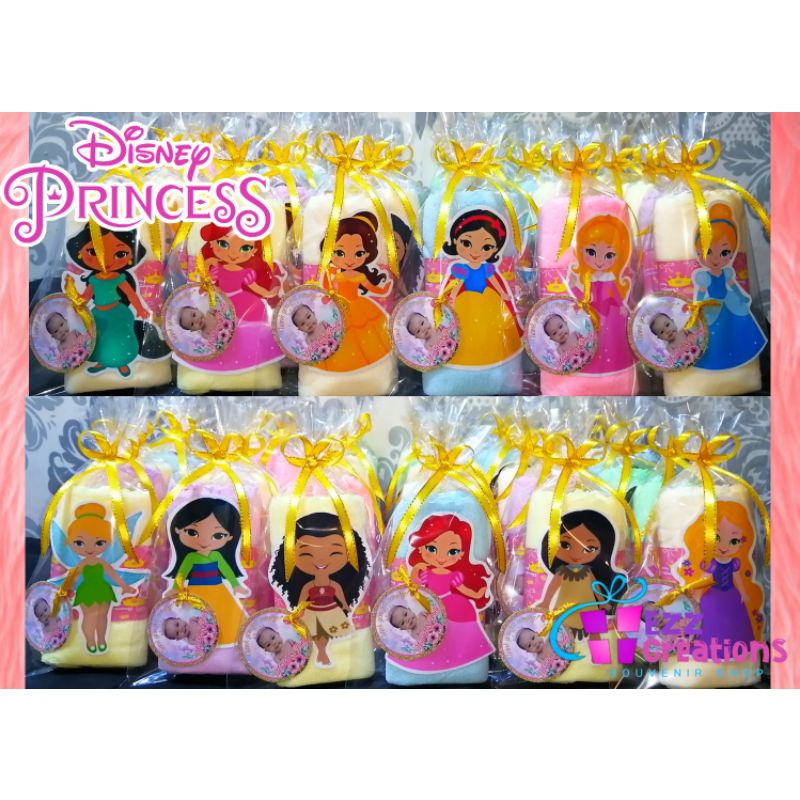 DISNEY PRINCESS roll towel souvenir | Shopee Philippines