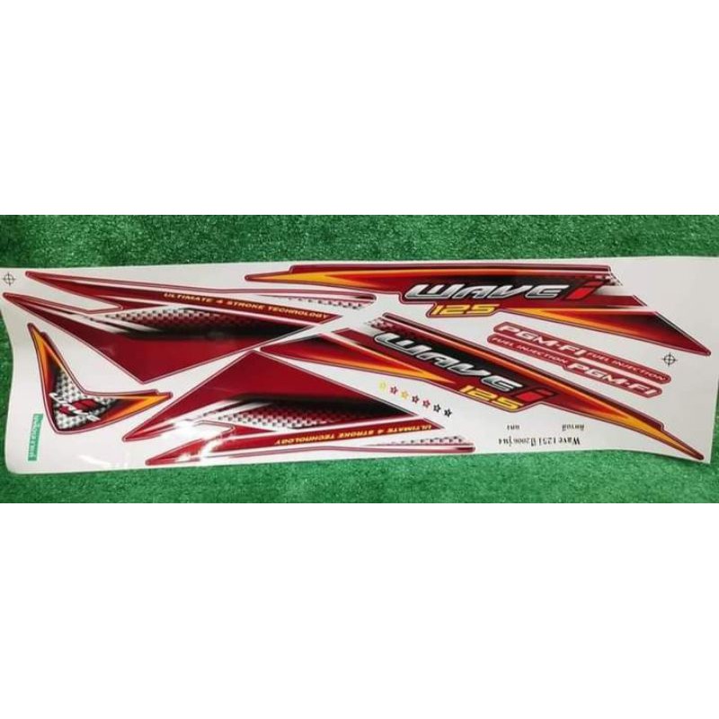 honda wave 125i decals | Shopee Philippines
