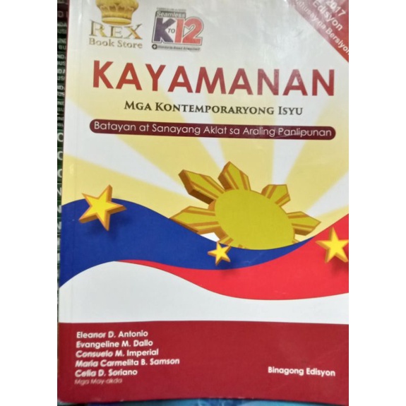 KAYAMANAN,MGA KONTEMPORARYONG ISYU.(USED BOOK) | Shopee Philippines