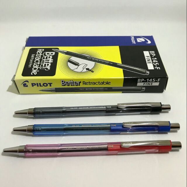 Pilot pen ball point retractable fine | Shopee Philippines