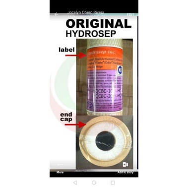 10 Inches Hydrosep Carbon Block | Shopee Philippines