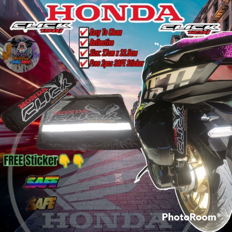 Honda Click Shock Cover /Honda Click Accessories / Honda Click Stickers ...