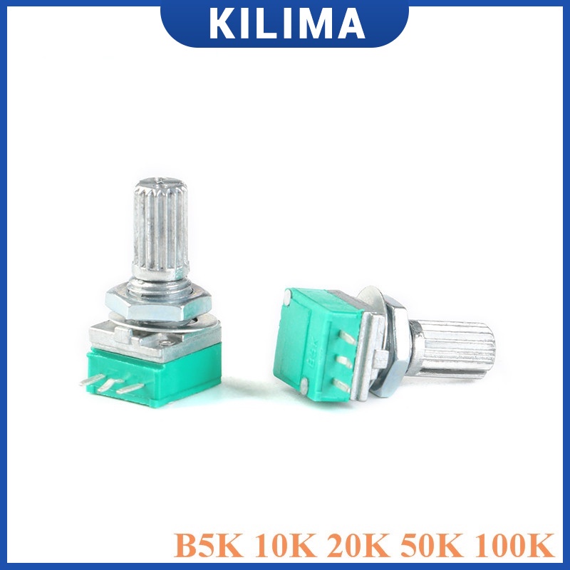 10Pcs RK097N RK097 Single Audio Amplifier Seal Potentiometer 3P with ...