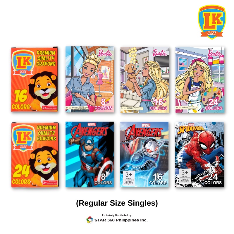 LK Art Crayons (SINGLES) | Shopee Philippines
