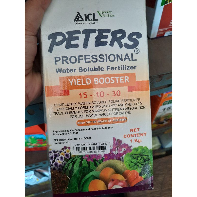Peters Professional 15-10-30 1 kg | Shopee Philippines
