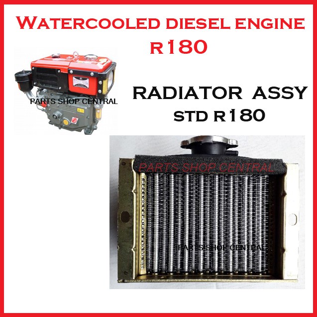Radiator Assy R180, R175 for watercooled diesel engine | Shopee Philippines